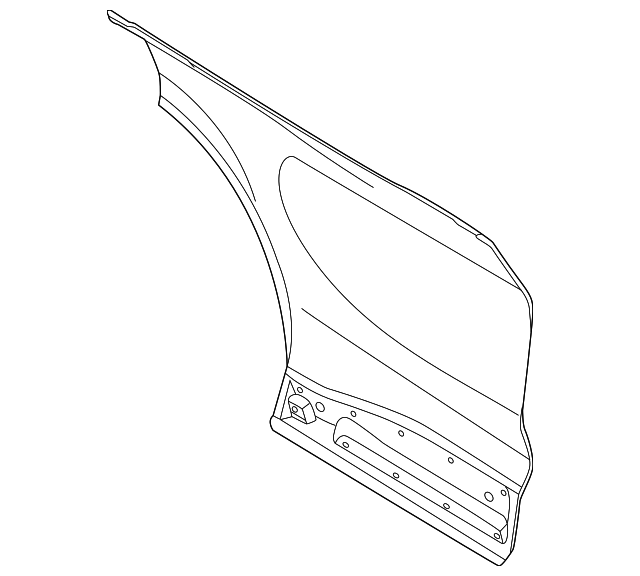 2021-2023 Ford Mustang Mach-E Outer Panel LJ8Z-5824701-A | OEM Parts Online
