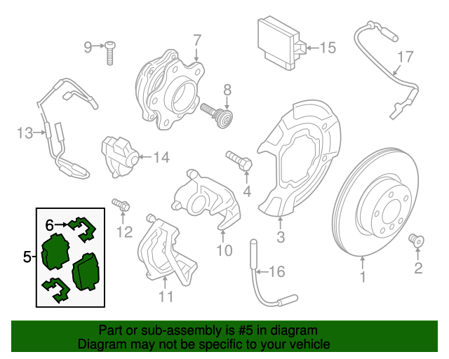 34216885451 - 2018-2021 BMW Brake Pads Rear (34-21-6-885-451) | BMW of ...