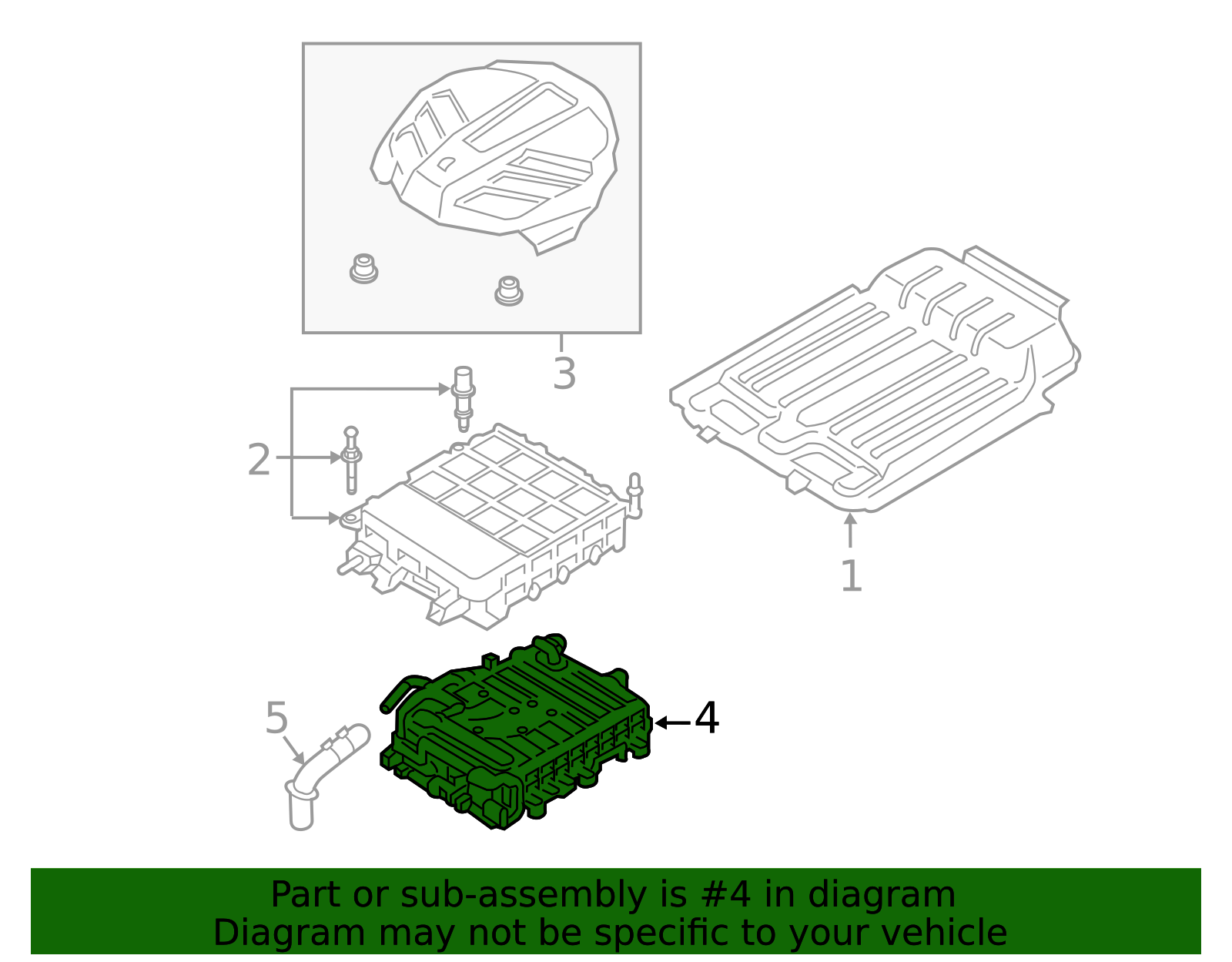 Genuine Control Module for 2019-2021 Hyundai Kona Electric | Part ...