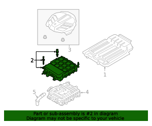 2019-2021 Hyundai Kona Electric Battery Charger 36400-0E070 | OEM Parts ...