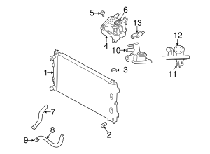 2000-2006 Mopar Coolant Temp Sensor 5269870AB | TascaParts.com