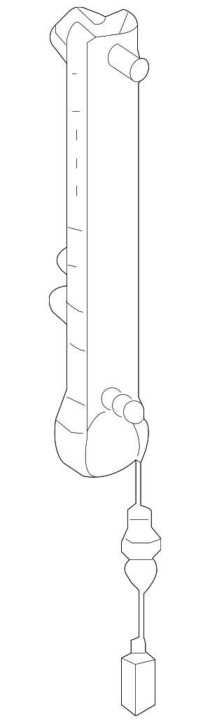 212-860-00-88 - Seat Belt Height Adjuster - 2010-2016 Mercedes-Benz ...