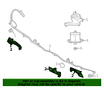2020-2022 Subaru Outback Park Sensor Holder 87622AN02A | Subaru Parts Store