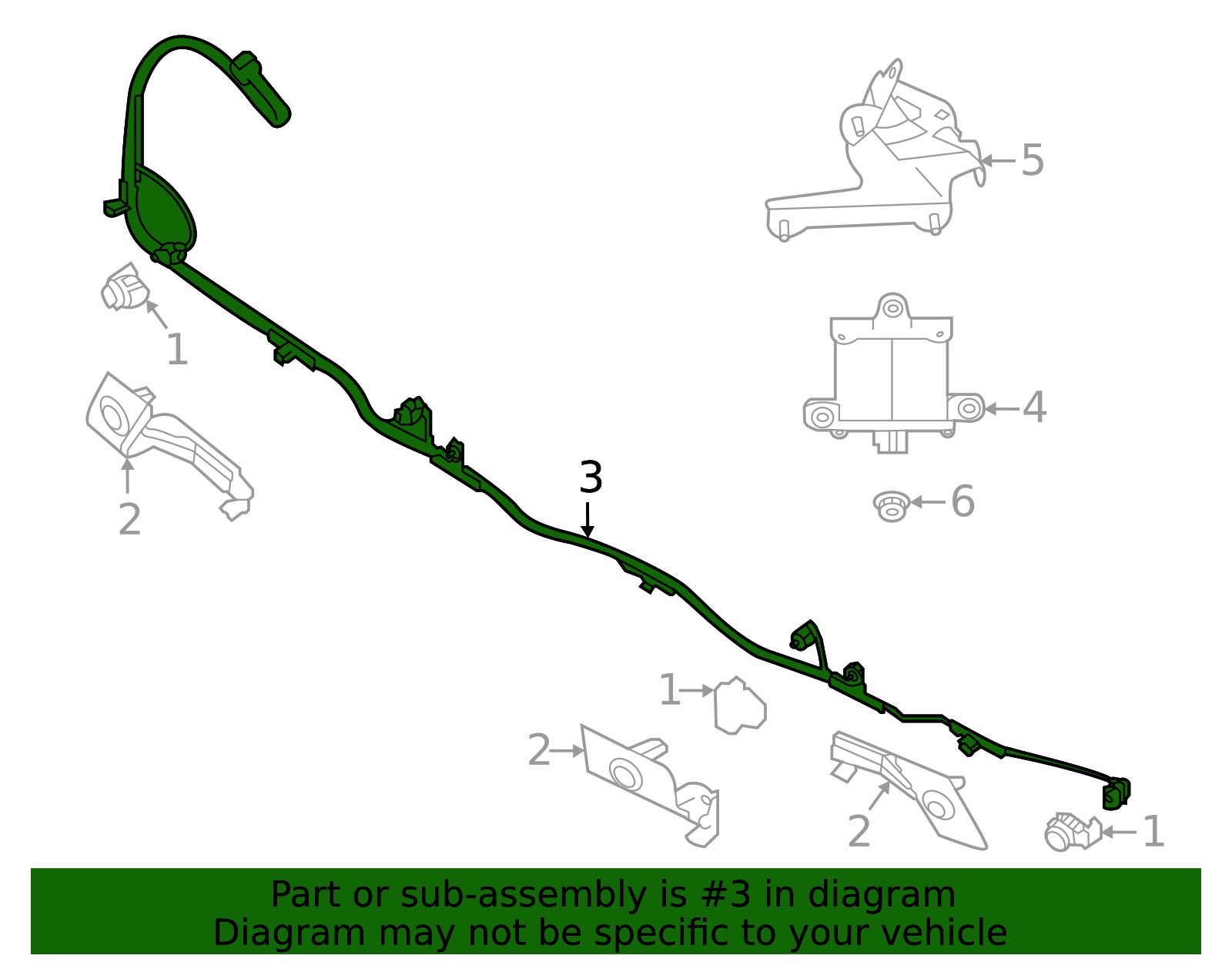 2020-2021 Subaru Outback Harness 87624AN01B | Quick Subaru Parts