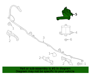 2020-2022 Subaru Outback Blind Spot Radar Bracket 87613AN00A | Subaru ...