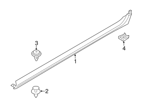 51-77-7-210-080 - Rocker Panel Guard 2011-2018 BMW | AutoNationParts.com