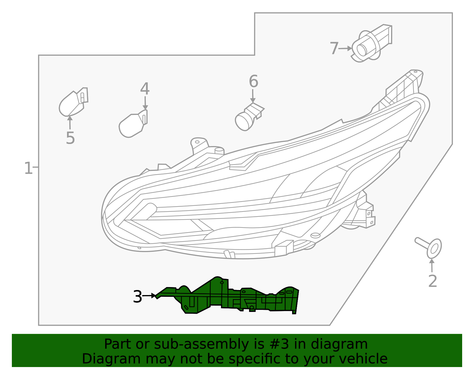 2020-2025 Nissan Sentra Bracket 26042-6LB0A | Nissan OEM Parts Online
