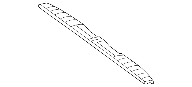 906-686-00-74-9E80 - Rear Trim Panel 2010-2018 Mercedes-Benz | Mercedes ...