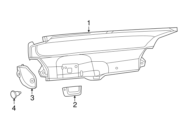 5064360AC - Speaker - 2019 2020 Ram 2500 | Mopar Parts Canada