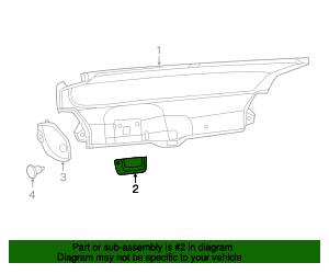 5064360AC - Speaker - 2019 2020 Ram 2500 | Mopar Parts Canada