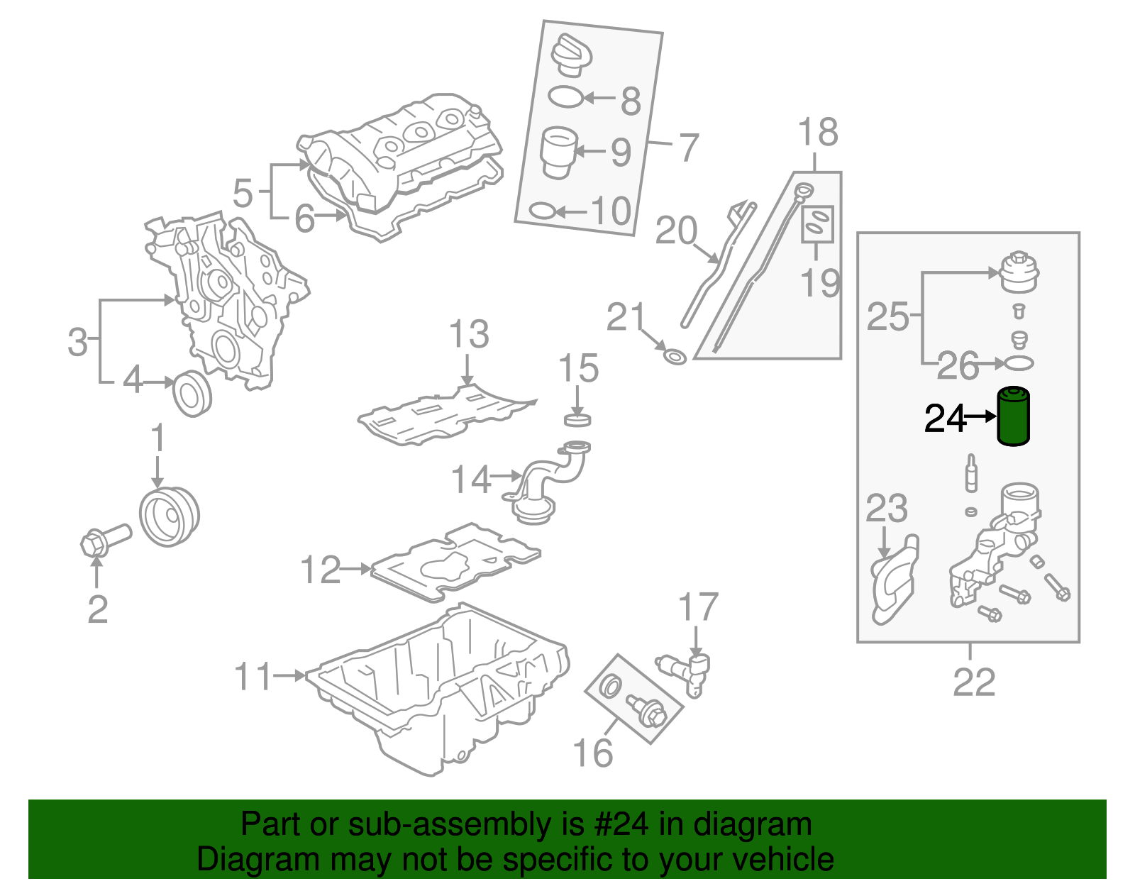 GM Parts | Filter Kit - (12739960) | GM Parts Store