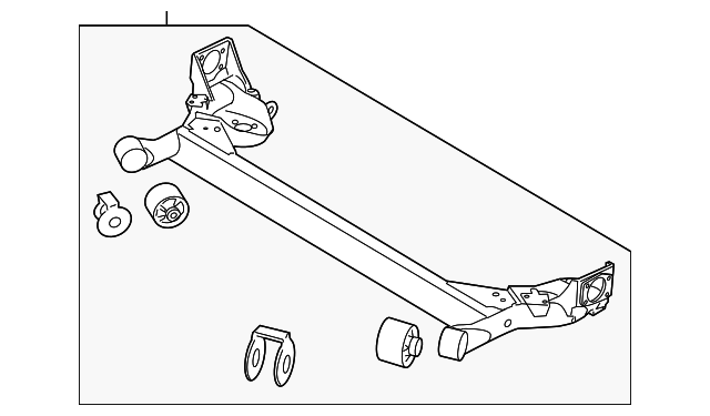2006-2011 Hyundai Accent Axle Assembly 55100-1E500 | OEM Parts Quick