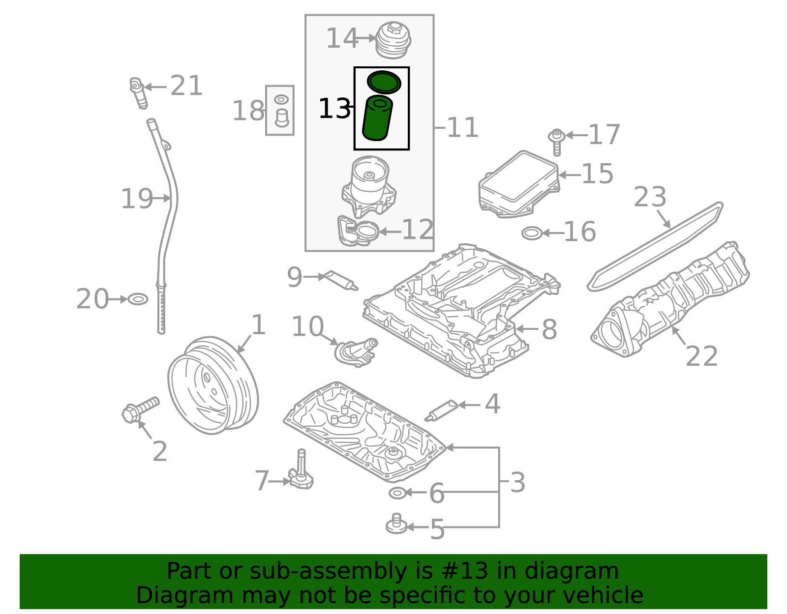 06M-198-405-F - Oil Filter 2018-2024 Audi | Audi OEM Parts