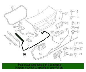 51-24-7-207-009 - Spindle - 2011-2016 BMW | Buy BMW Parts Now