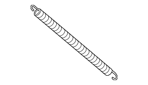 2011-2016 BMW Tension Spring 51-24-7-204-366 | OEM Parts Online