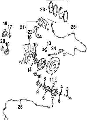 Buy Original Kia Brake Pads | Kia Auto Parts