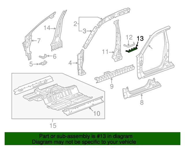 63229-TP6-A01 - Separator 2010-2015 Honda | Honda Parts Online