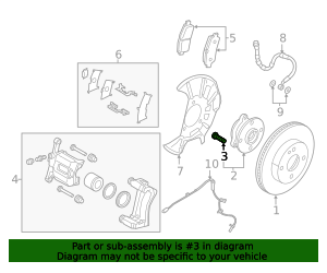 90118-WB076 - Wheel Stud - 2016-2020 Toyota | OEM Genuine Toyota Parts