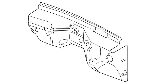 1999-2007 GM Dash Panel Inner Insulator 15829509 | GM Parts Center