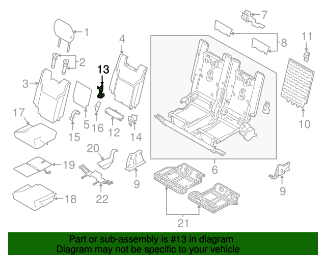Genuine OEM Outer Molding Part# LR080956 Fits 2017-2023 Land Rover ...