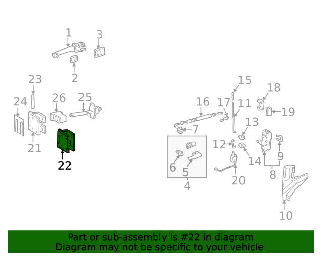 463-720-02-37 - Upper Hinge 2002-2014 Mercedes-Benz | Mercedes-Benz USA ...