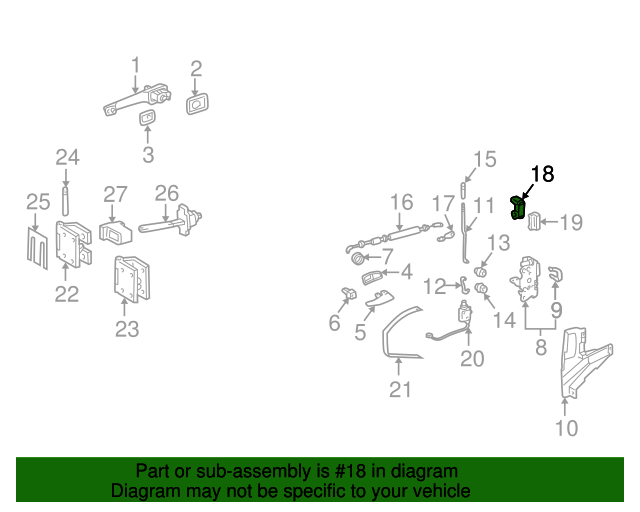 463-723-09-03 - Striker 2013-2018 Mercedes-Benz | Mercedes-Benz USA Parts