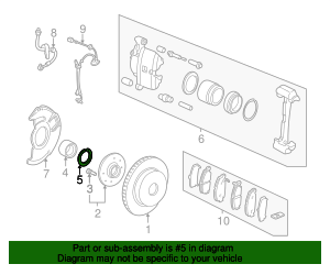 90681-SR3-A10 - Bearing Snap Ring 1992-2006 Honda | Honda Parts Online