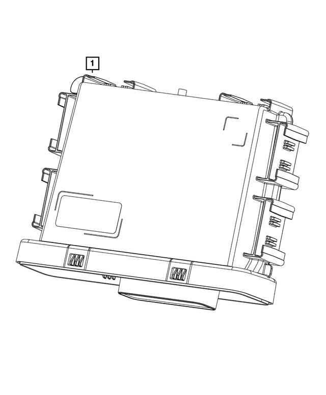 2025 Ram 1500 Fd Ethernet Sgw Row Cybersecurity Gateway 68707713AA ...
