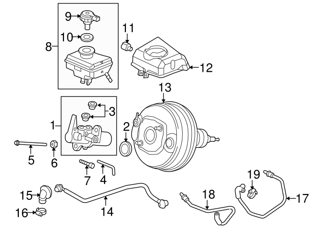 2008-2018 Audi Contact Housing 8K0-973-702 | Audi USA Parts