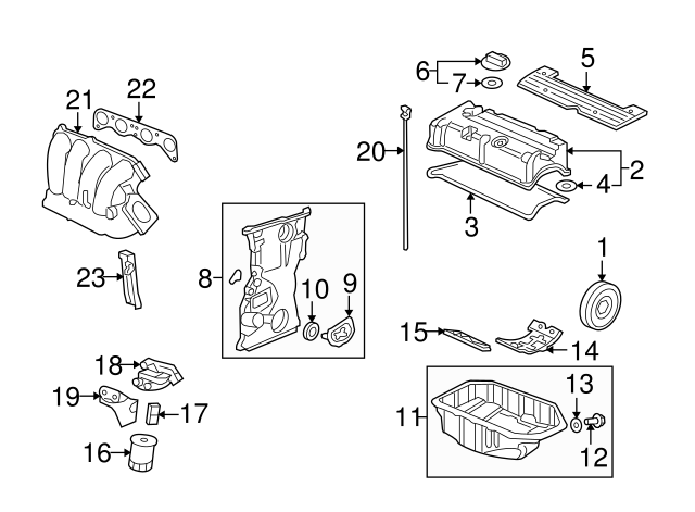 2008-2014 Honda Coil Cover 12500-R40-A00 | COGGIN HONDA OF ORLANDO