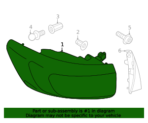 2021-2023 Volkswagen ID.4 Tail Lamp Assembly 11A-945-096-A | QuirkParts