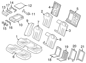 Genuine Upper Frame for 2013-2019 BMW | OEM Part# 52-20-7-299-958 | BMW ...