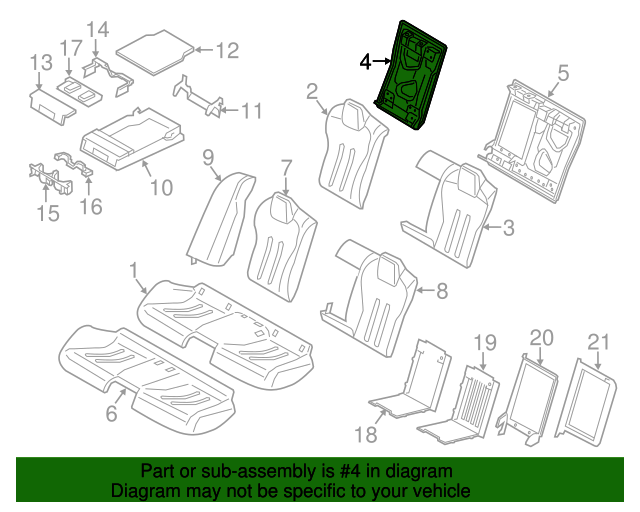 Genuine Upper Frame for 2013-2019 BMW | OEM Part# 52-20-7-299-958 | BMW ...