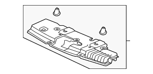 OEM 2016-2017 Honda Accord Duct, Front Bumper Air (Upper) 71106-T2F-A50 ...