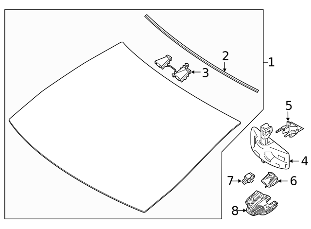 213-900-96-32 - Sensor 2017-2023 Mercedes-Benz | AutoNationParts.com