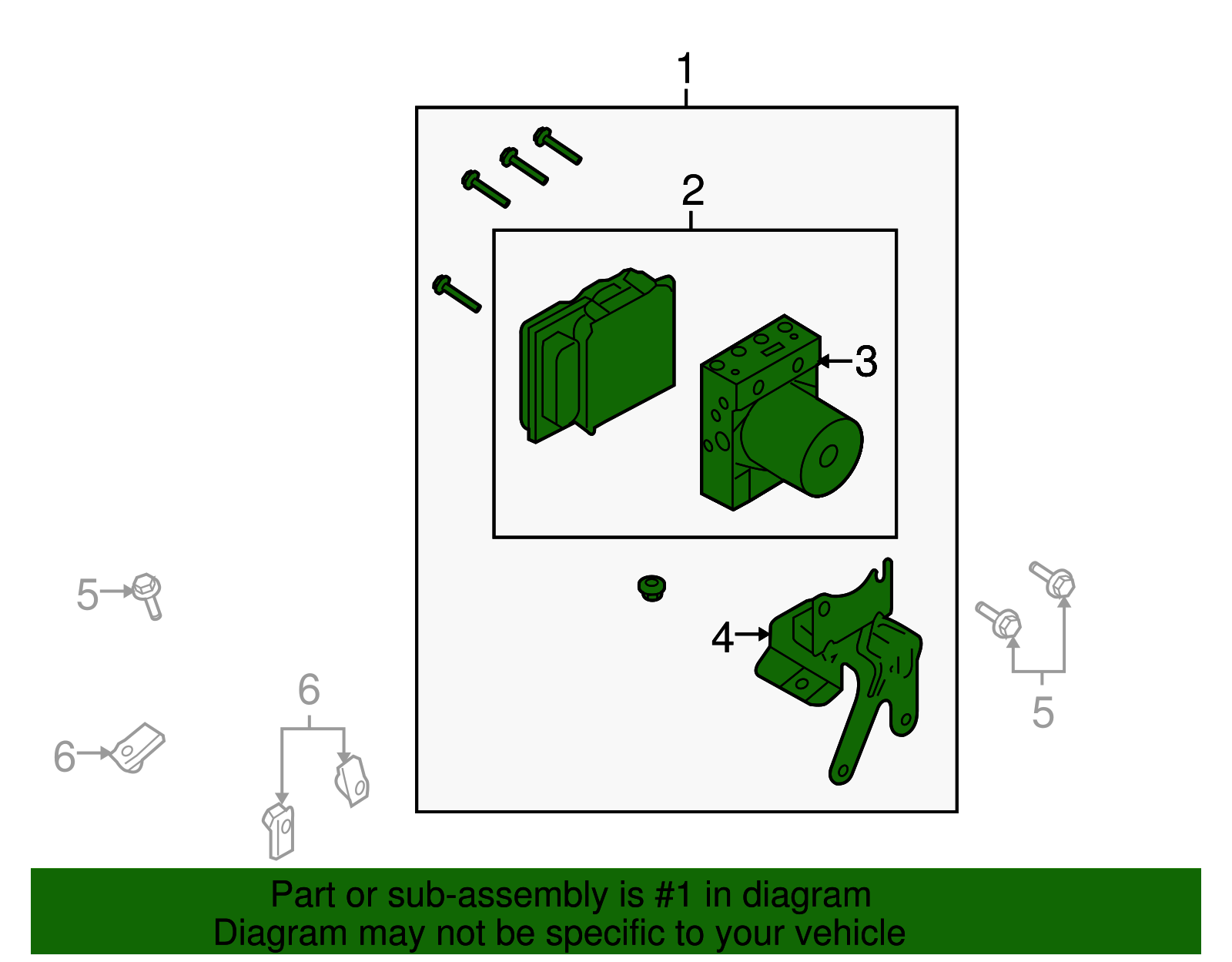 2011-2012 Ford F-150 2011-2012 Ford F-150 4WD ECU & HCU ABS Control ...
