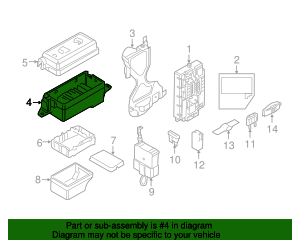 61-35-3-457-582 - Fuse Box Main 2014-2015 Mini Cooper | Braman BMW ...