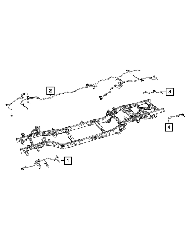 2024 Jeep Gladiator Jumper Wiring 68616398AB | Mopar eStore