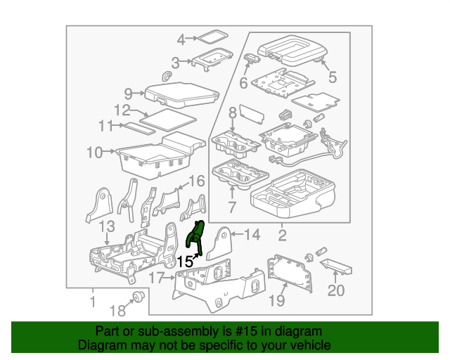 23148109 GM Hinge Cover | GM Parts Store