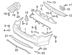 2011-2013 Hyundai Sonata Bumper Cover 86610-3Q000 | OEM Parts Online