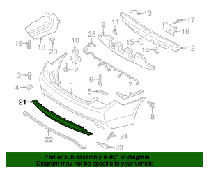 2011-2015 Hyundai Sonata Valance Panel 86690-4R000 | OEM Parts Online