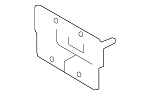 2011-2015 Hyundai Sonata Bumper Cover Bracket 86641-4R000 | QuirkParts