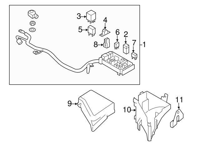 2005-2024 Subaru Relay 82501AG08A | Subaru Parts Exchange