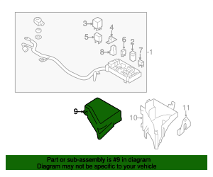 2016-2021 Subaru Upper Cover 82243VA011 | Subaru Parts Deals
