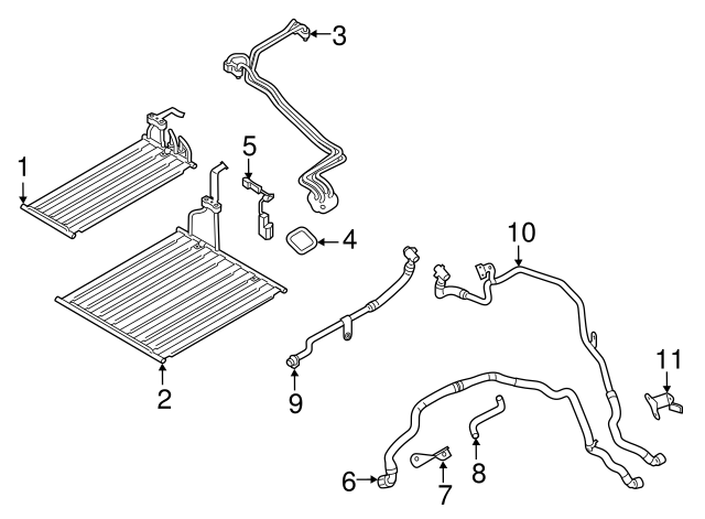 Genuine BMW 61-27-8-632-538 | Radiator | FREE Shipping on Most Orders ...