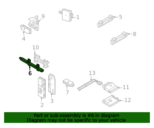 2021-2024 Volkswagen ID.4 Antenna 5WA-962-131-C | VW Direct Auto Parts