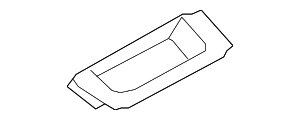 2006-2013 BMW Tray for glasses 51-16-7-132-376 | BMW AutoNation Parts
