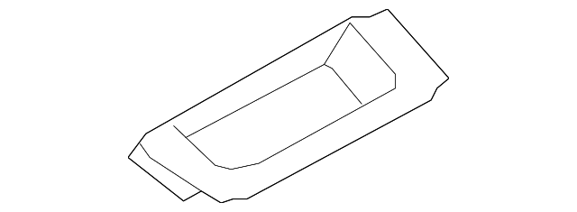2006-2013 BMW Tray for glasses 51-16-7-132-376 | BMW AutoNation Parts