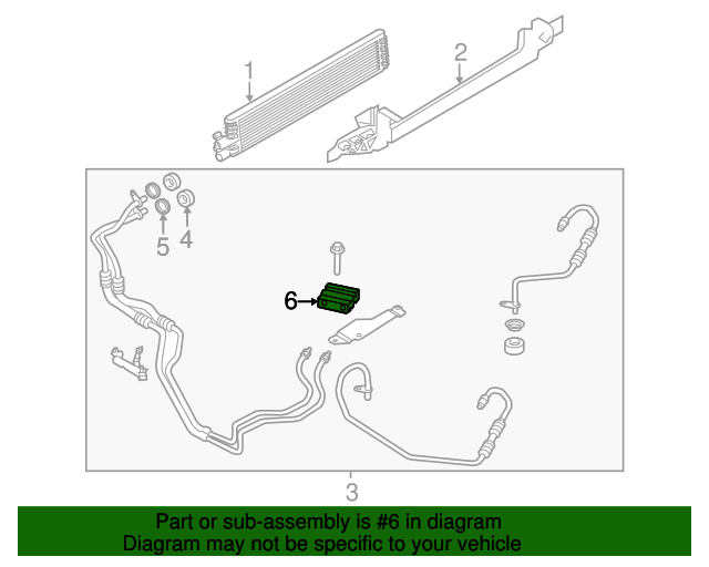 2013-2023 Ford Automatic Transmission Oil Cooler Control Valve DG9Z ...