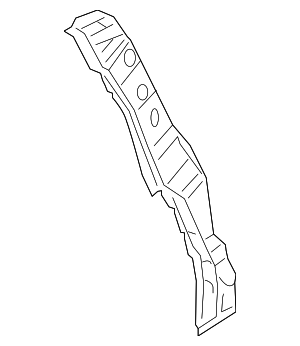 2017-2024 Nissan Armada Rear Pillar Reinforced - Driver's Side (LH ...